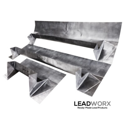 Lead Chimney Back Gutter - Chimney Flashing - Leadworx
