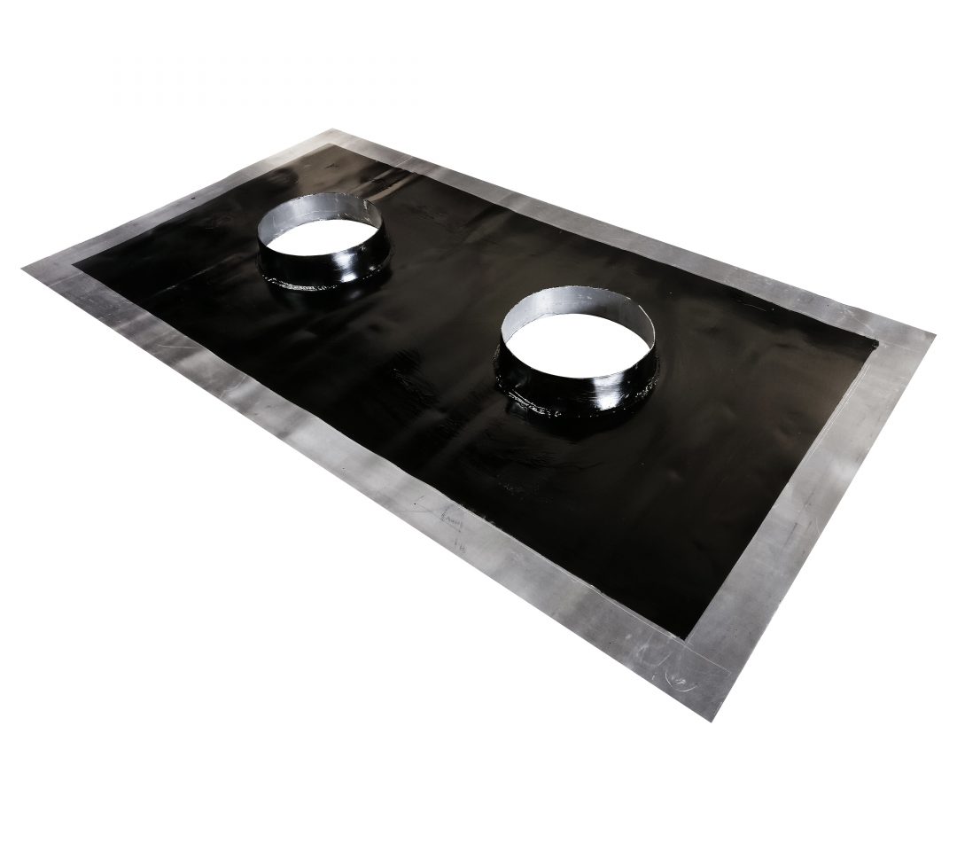 Lead DPC Chimney Flashing Trays - Leadworx